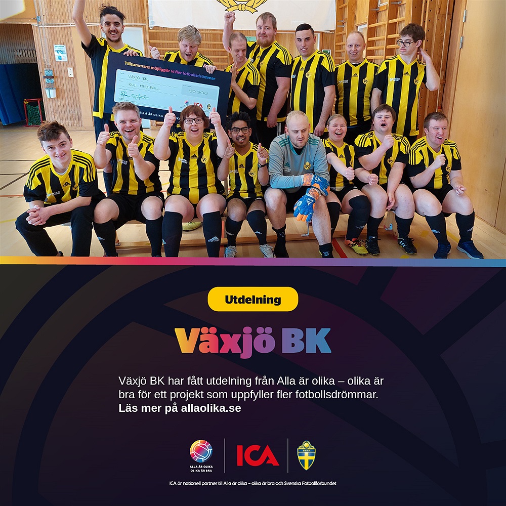 Alla är olika – Olika är bra / Växjö BK - Kul med boll